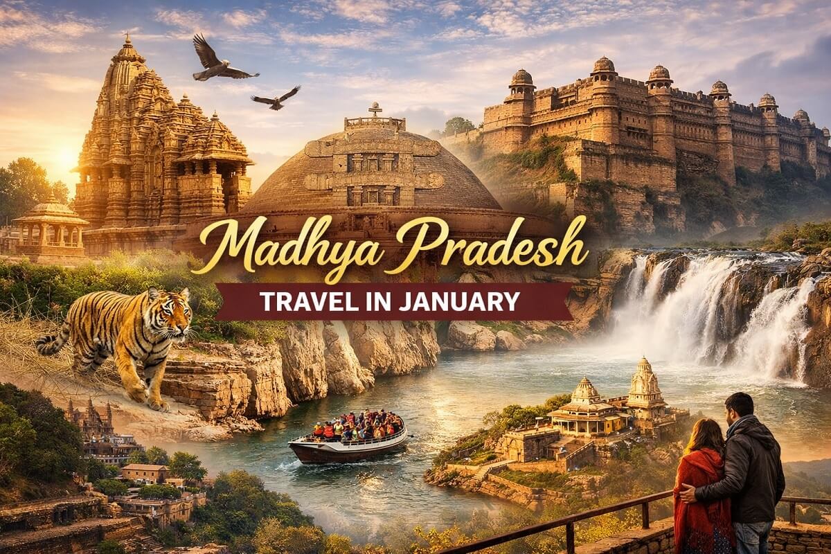 Top 12 Places to Visit in Madhya Pradesh in January 2026