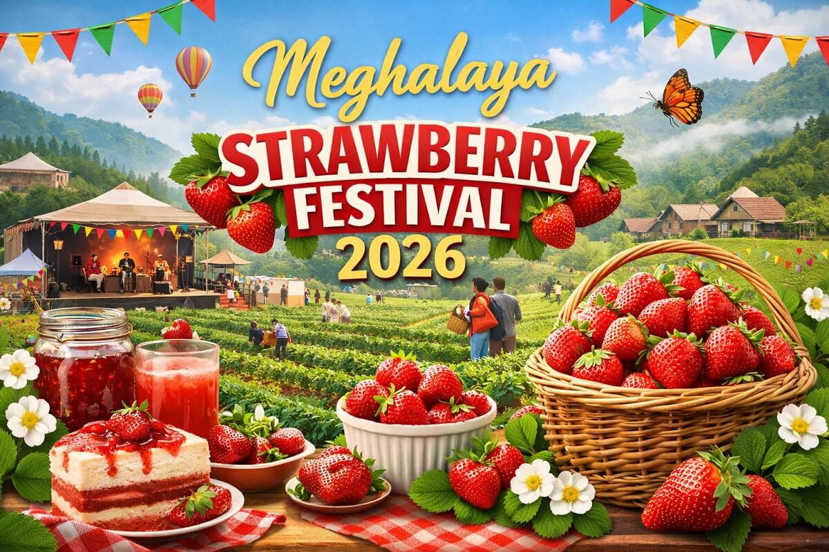 Strawberry Festival 2026 in Meghalaya’s 3 Hubs